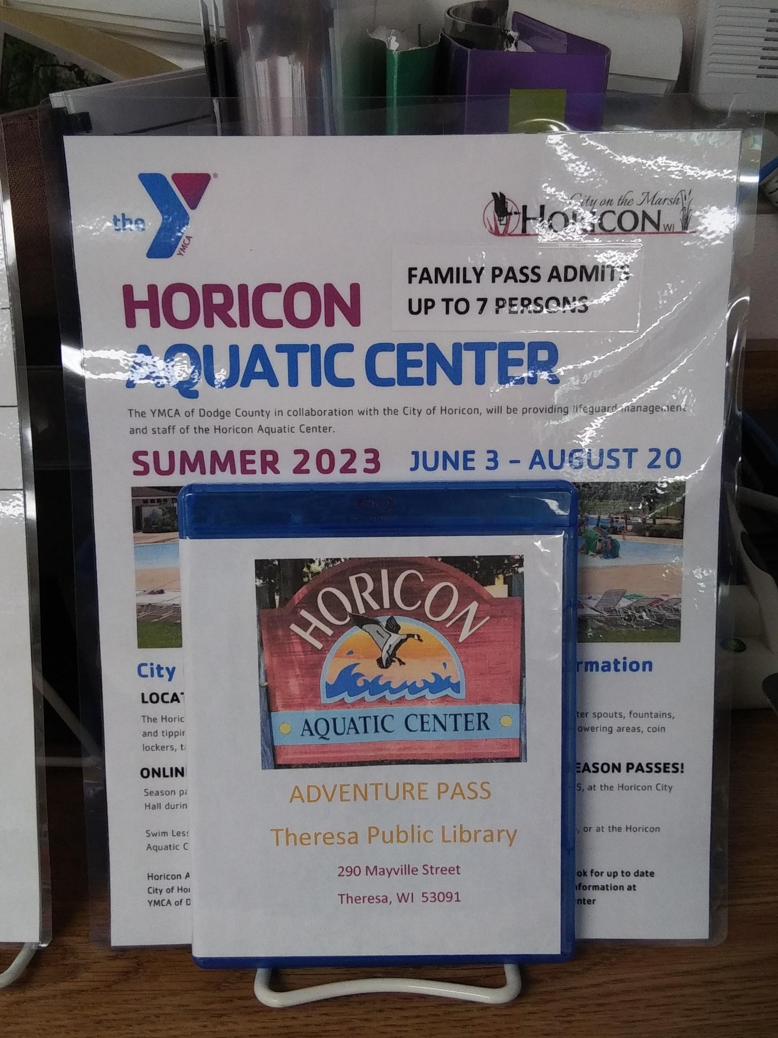 Adventure Passes | Theresa Public Library