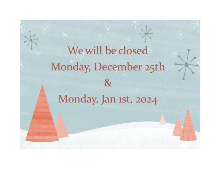 Closed Dates | Theresa Public Library